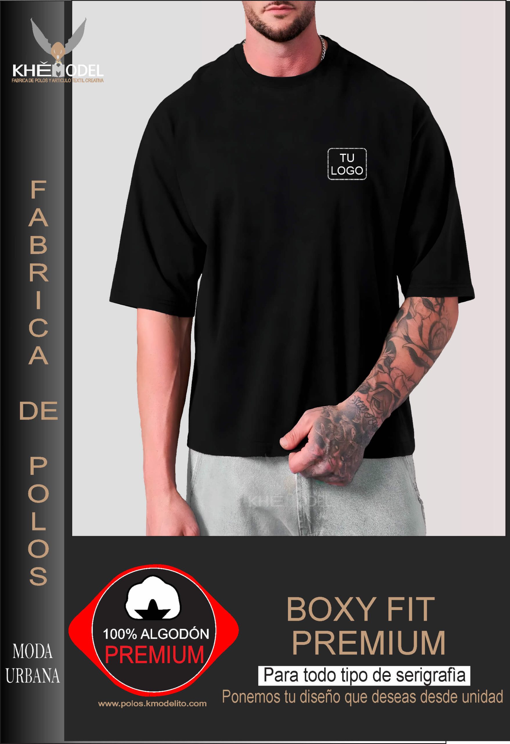 Polos Boxy Fit Premium - Tienda POLOS KMODELITO