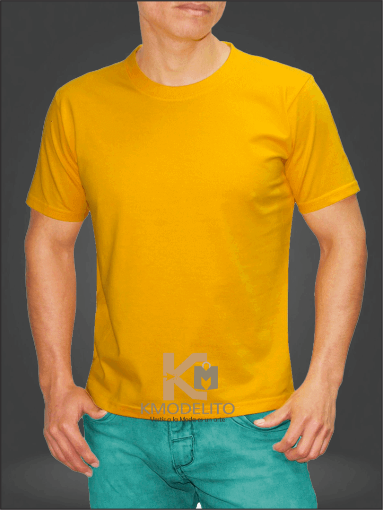 Polo Hombre Amarillo Oro 100% Algodón Reactivo Compactado - POLOS